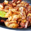 Easy peasy dinner – Romanian rustic bacon potatoes - RomanianCook