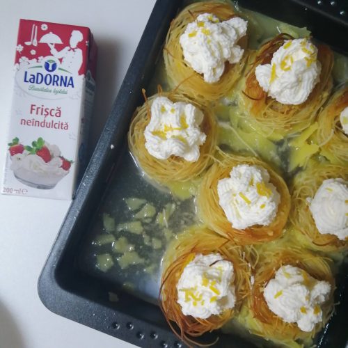 Vermicelli Cake – a kind of Kataif - RomanianCook